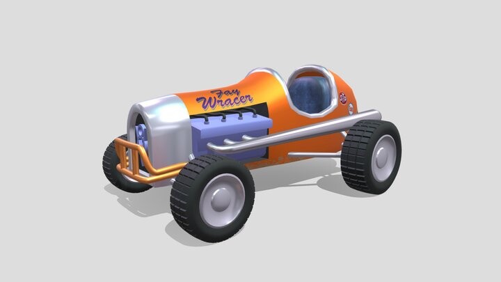 ArtStation - Midget Racing Car | Fay Wracer