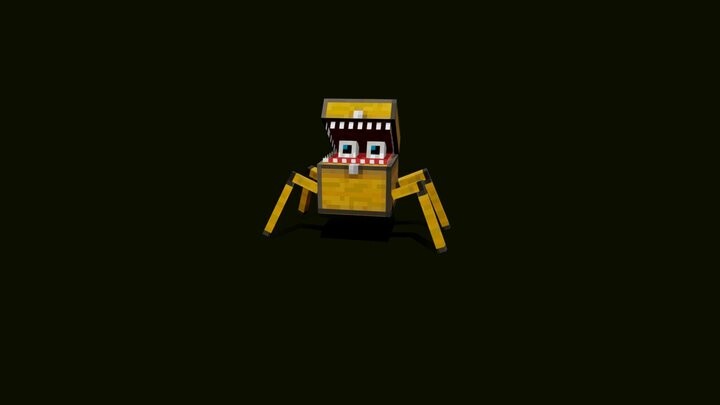 ArtStation - Minecraft Mimic Chest