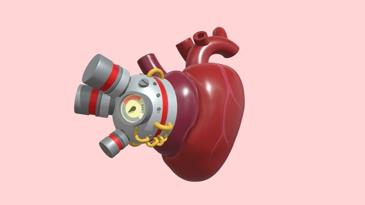 ArtStation - Mega Baboon Heart - Team Fortress 2