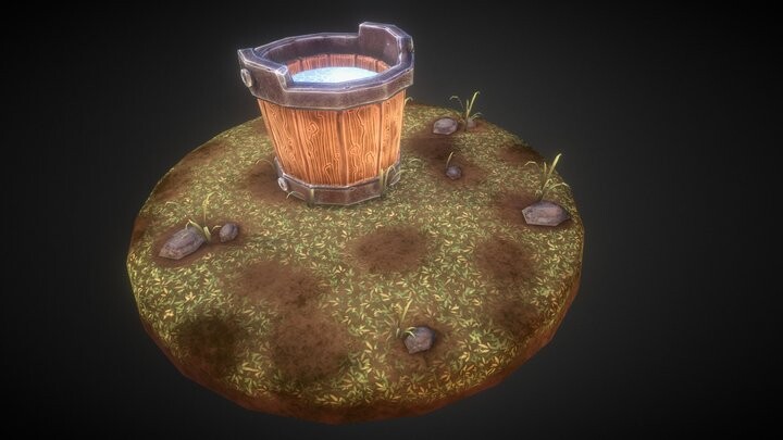 ArtStation - Stylized Bucket