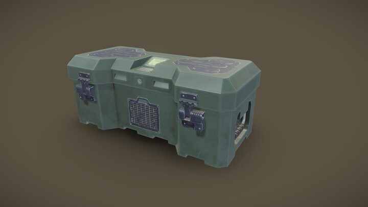 ArtStation - Military Equipment Box