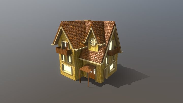 ArtStation - Mobile game buildings