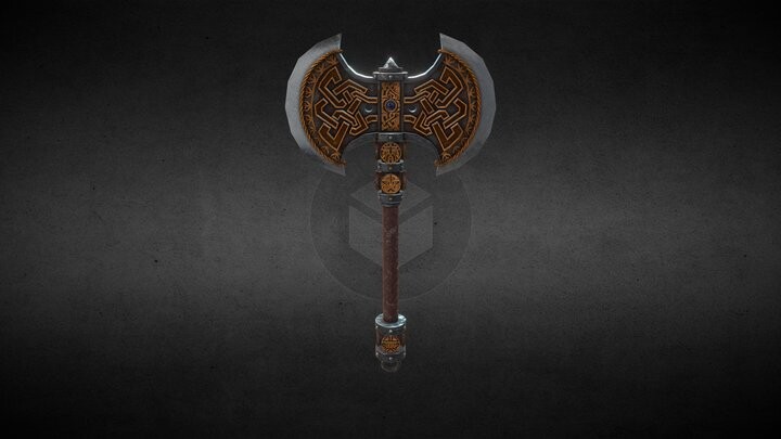 ArtStation - AXE (a model made for the first time)