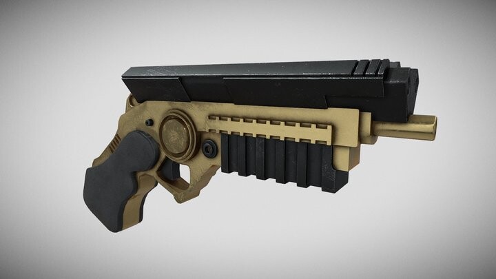 ArtStation - Batman Begins Grapple Gun