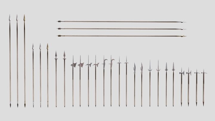 ArtStation - Ancient and Medieval Polearms