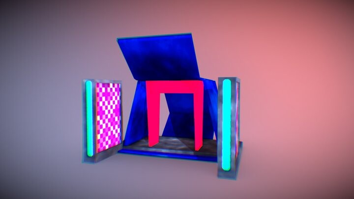 ArtStation - Funky Bus Stop