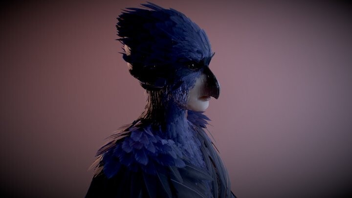 ArtStation - Bird Lady