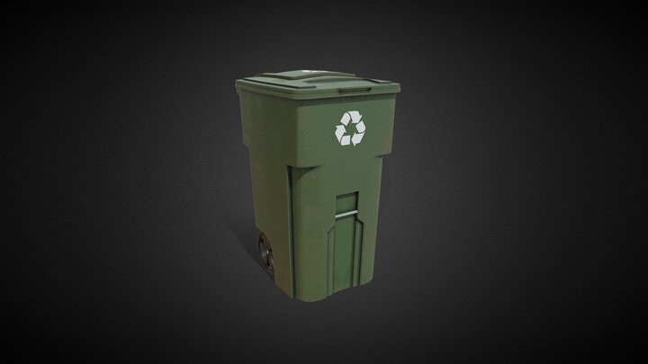 ArtStation - Trash Bin