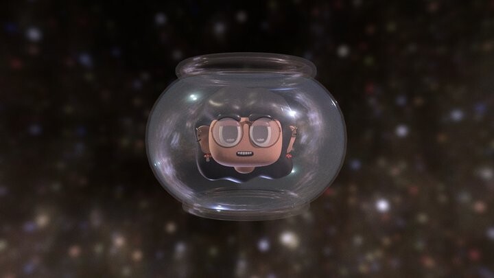 ArtStation - Friend Filled Fishbowl
