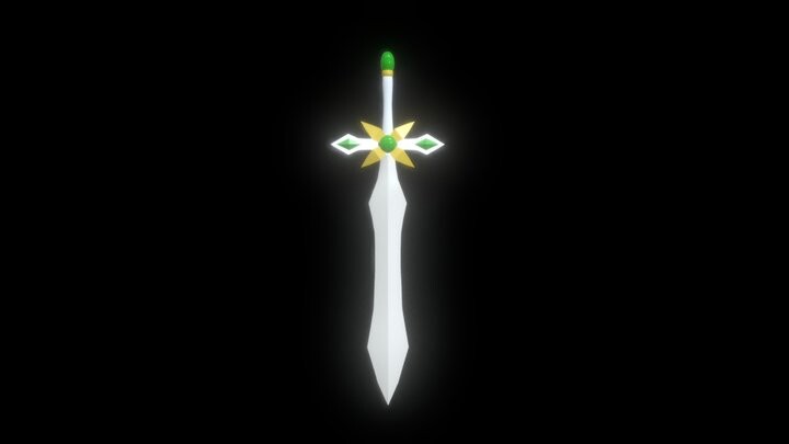 ArtStation - Holy Nature Sword