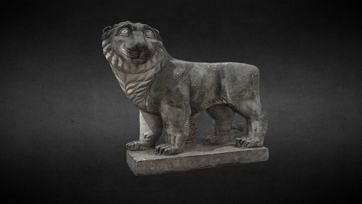 ArtStation - Lion limestone