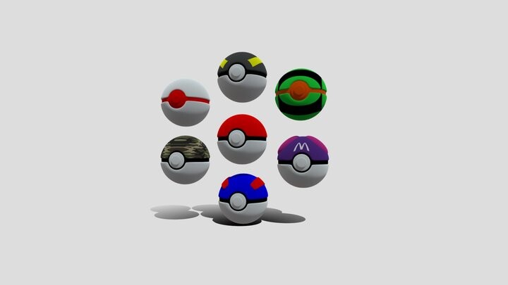 ArtStation - Pokeball´s