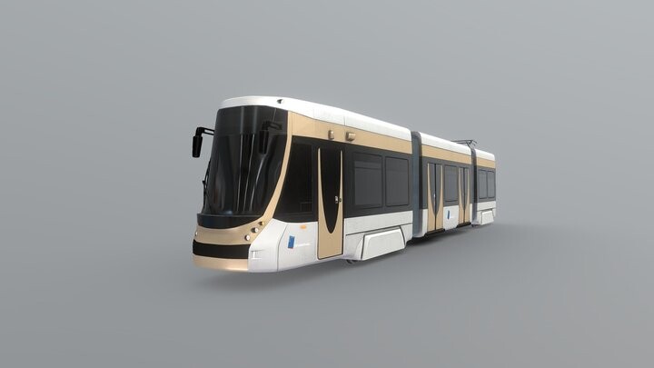 ArtStation - STIB Brussels Tram