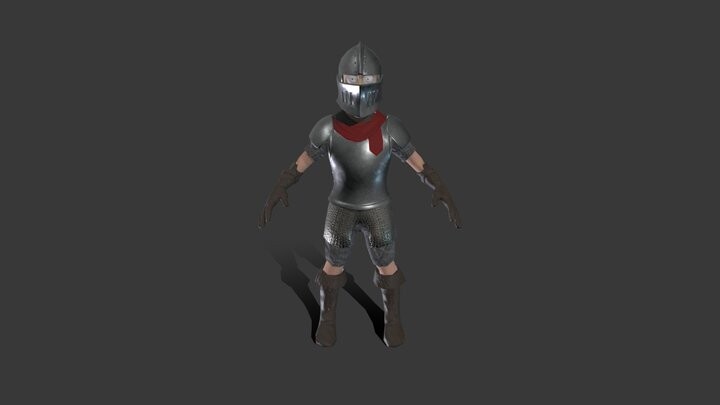 ArtStation - Cartoon Knight