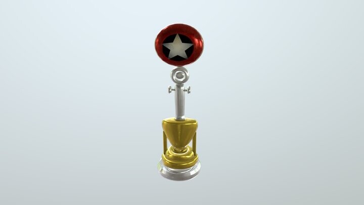 ArtStation - Sonic Prop Project #1: StarPost/SavePost