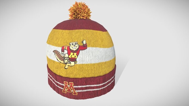 ArtStation - Minnesota Gophers Winter Hat