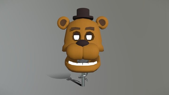ArtStation - Freddy Fazbear Head