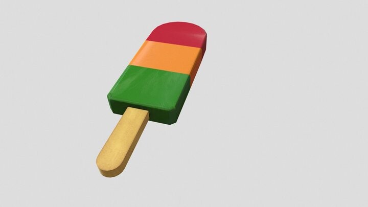 ArtStation - Stylized Ice Cream