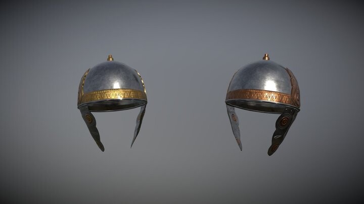 ArtStation - Celtic Helmet