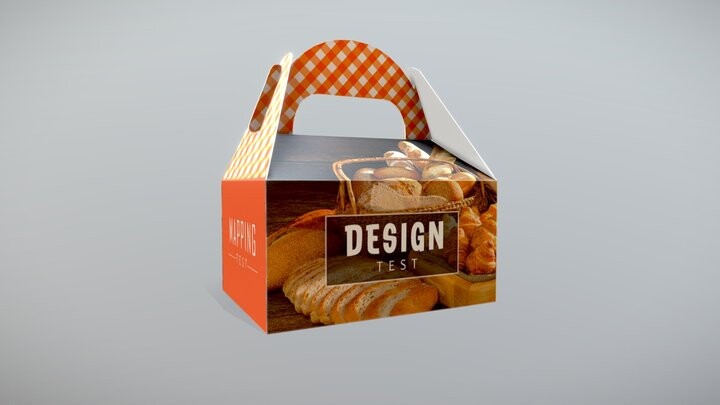 ArtStation - Handle Packaging Box