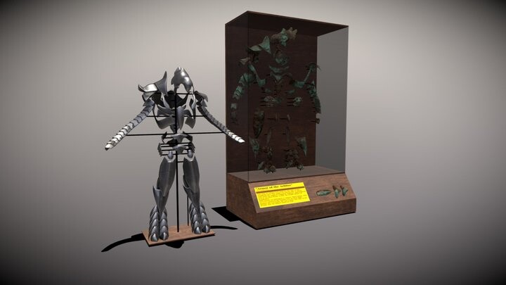 ArtStation - Arbiter Armor On Display