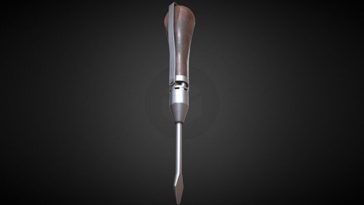 ArtStation - Vintage Screwdriver