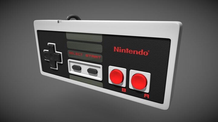 ArtStation - Nintendo NES Controller