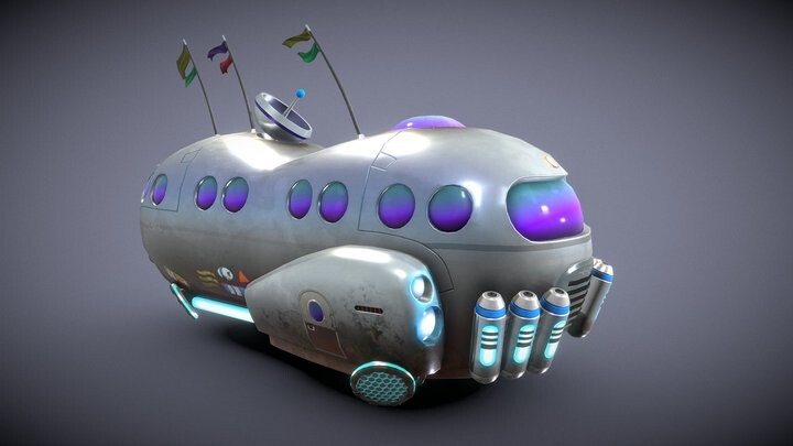 ArtStation - The Party Bus
