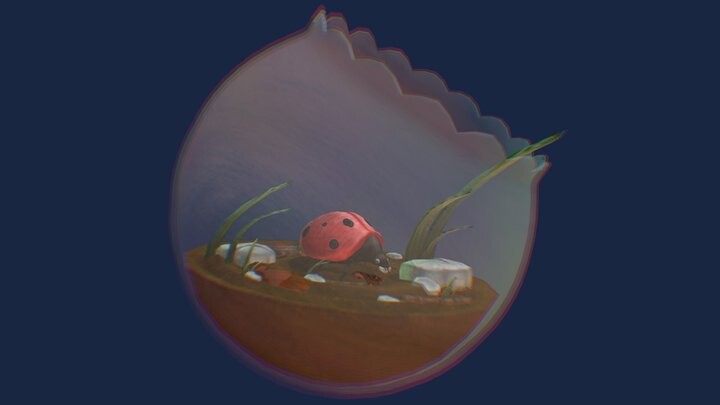 ArtStation - Ladybug - Sketchfab Weekly Challenge Entry