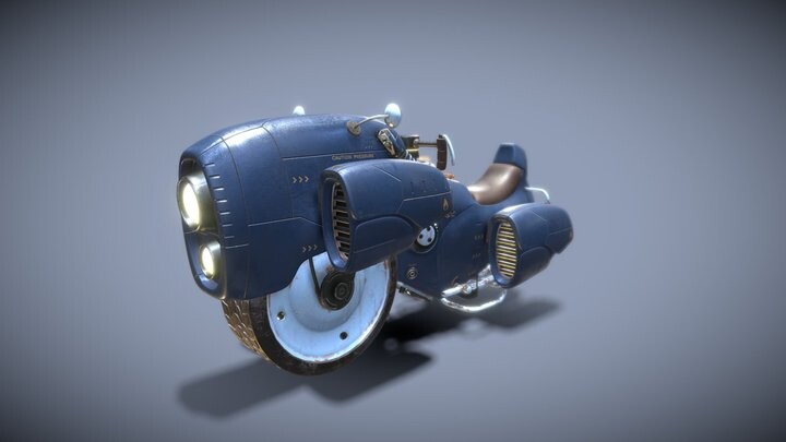 ArtStation - Jet Unicycle