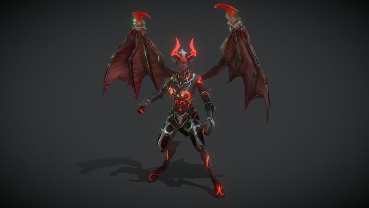 ArtStation - Demon Wizard