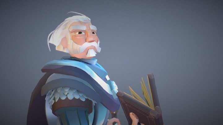 ArtStation - AR Wizard Character