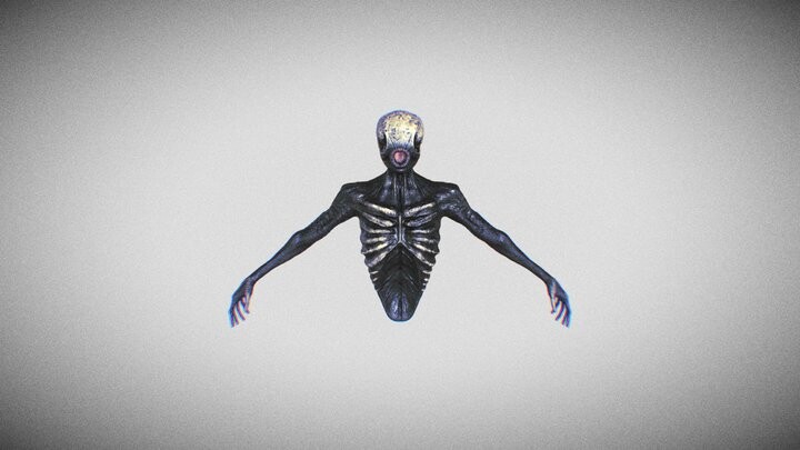 ArtStation - Dementor - like creature.