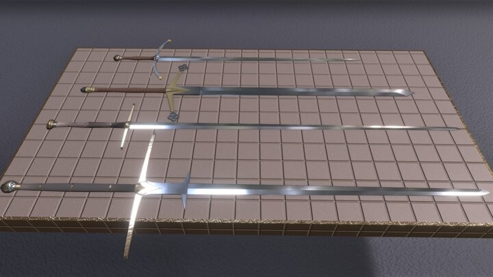 ArtStation - History swords pack 3