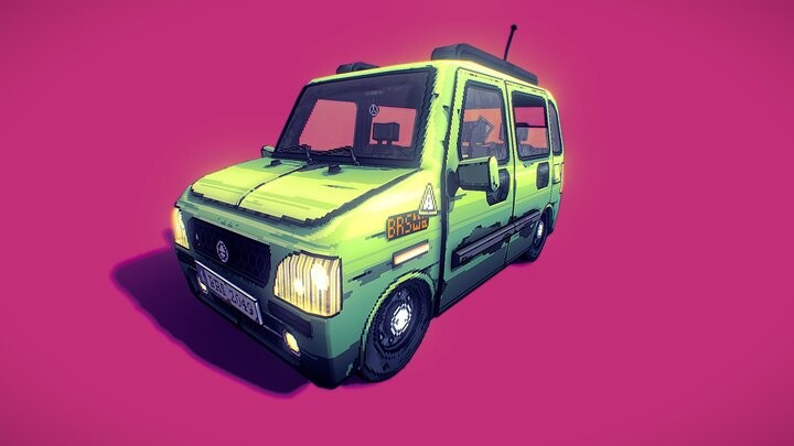 ArtStation - Pixel Car