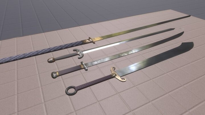 ArtStation - Historical Swords Pack 4
