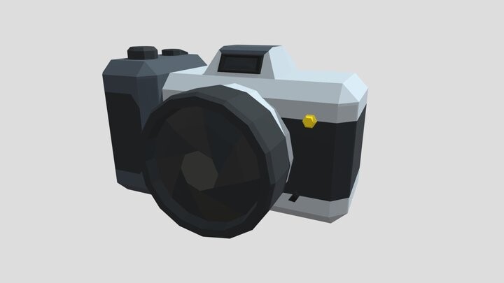 ArtStation - Low poly photocamera