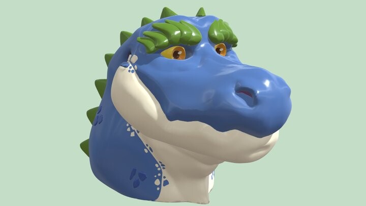 ArtStation - Zasz Bust 3D