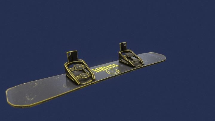 ArtStation - Nirvana snowboard