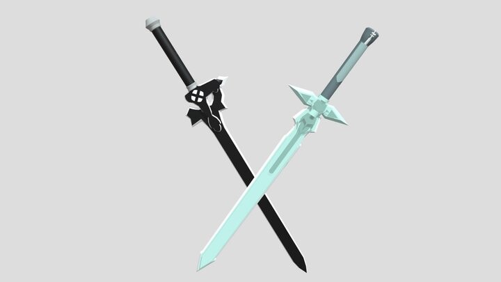 ArtStation - Kirito's swords