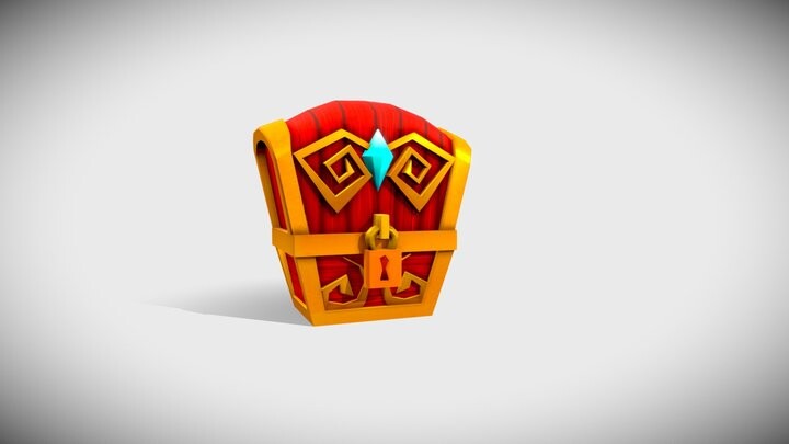 ArtStation - Low Poly Chest