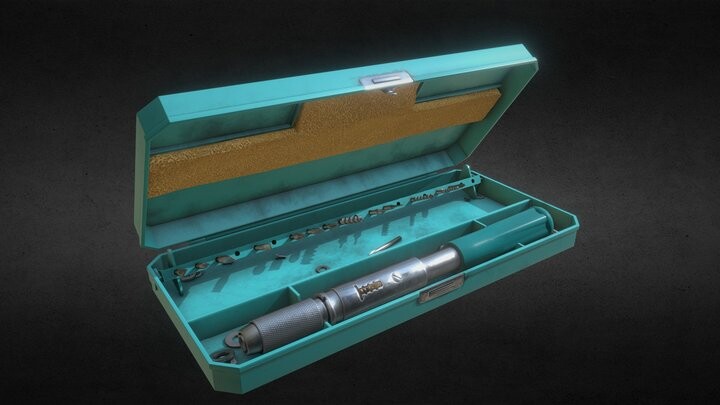 ArtStation - Reverse screwdriver of the USSR