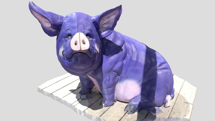 ArtStation - Big Purple Pig