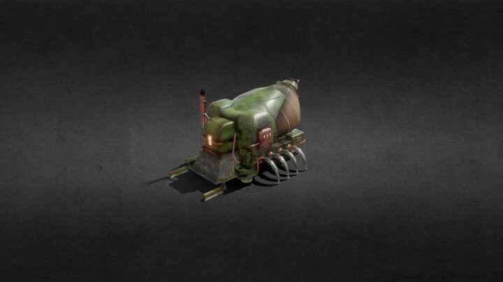 ArtStation - steampunk vacuum cleaner