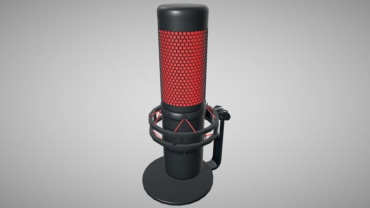 ArtStation - HyperX Quad Cast Microphone