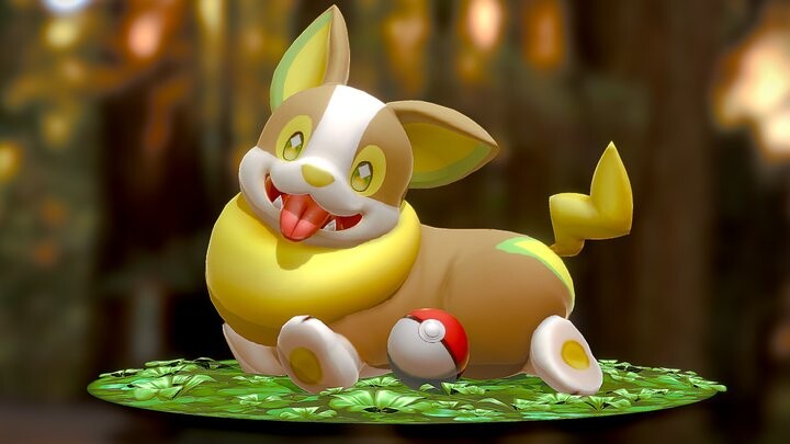 ArtStation - Yamper (Pokemon FanModel)