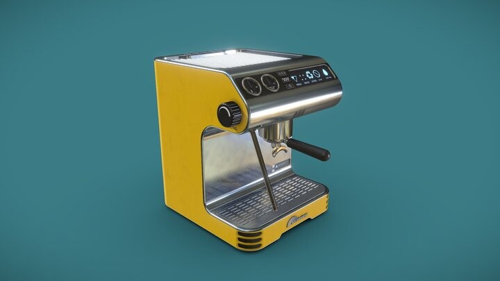 ArtStation - Espresso machine