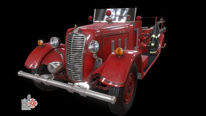 ArtStation - Fire Truck