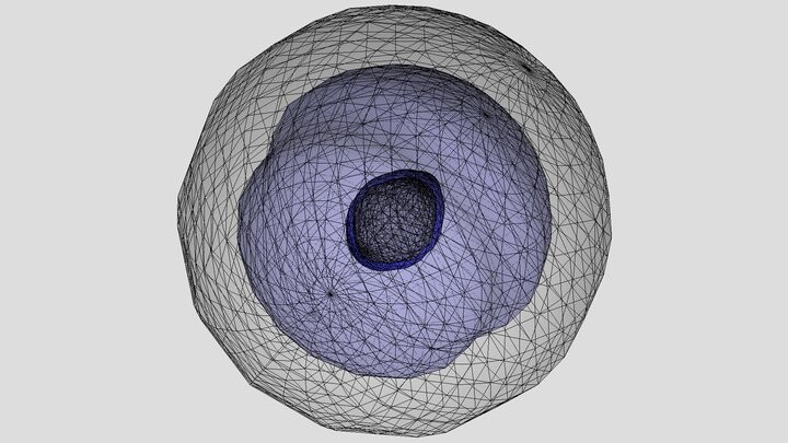ArtStation - 3D model of the planetary nebula NGC 6629