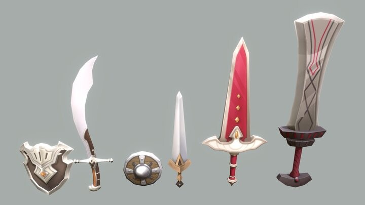 ArtStation - 【2016】Sword&Shield